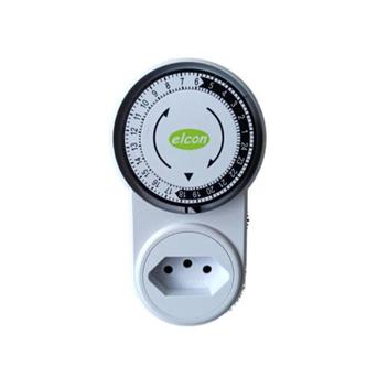 Timer Temporizador Bivolt Analógico Tm 22 Elcon - Temporizador de Tomada - Magazine Luiza