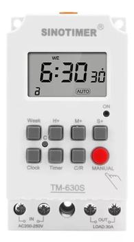 Timer temporizador digital 12v 30a - SINOTIMER - Temporizador de Tomada ...