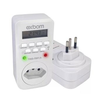 Timer Temporizador Digital Bivolt 60hz 10a 2000w TMD-TB91A - Eletronica ...