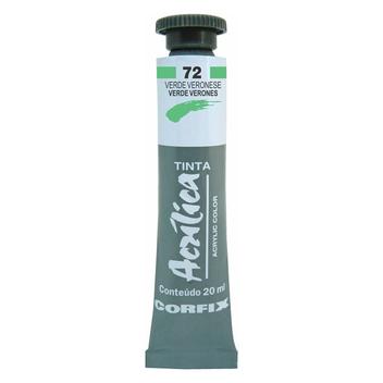 Tinta Acrílica 20ml 072 Verde Veronese Corfix - Tinta Acrílica ...