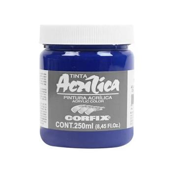 Tinta Acrílica 250ml G1 086 Azul Ftalocianina Corfix - Pintura - Magazine Luiza