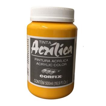 Tinta Acrílica Corfix 500ml G1 Escolha A Cor - Tintas para Artesanato ...
