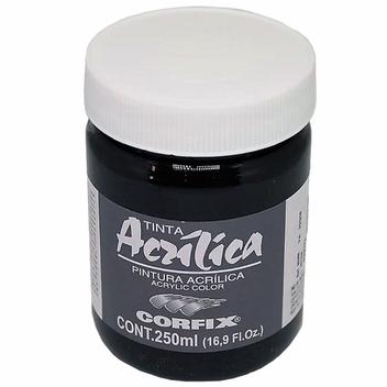 Tinta Acrílica Corfix Preto 250ML - TINTAS CORFIX - Pintura - Magazine ...