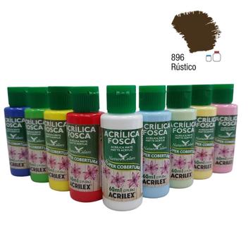 Tinta Acrílica Fosca 60 Ml Acrilex - Tinta Acrílica - Magazine Luiza
