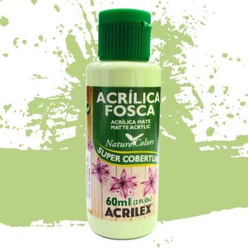Tinta Acrílica Fosca 60ml 820 - Verde Primavera - ACRILEX - Pintura ...