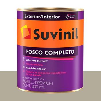 Tinta Acrílica Fosca Suvinil Cascalho 800 ml - Tinta para Parede ...