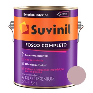Tinta Acrílica Fosco Completo Meia-Luz Premium Suvinil - Tinta para ...