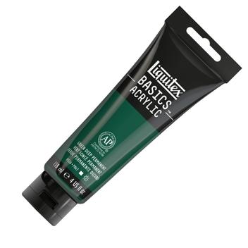 Tinta Acrílica Liquitex Basic 118ml 350 Green Deep Permanent - Pintura ...