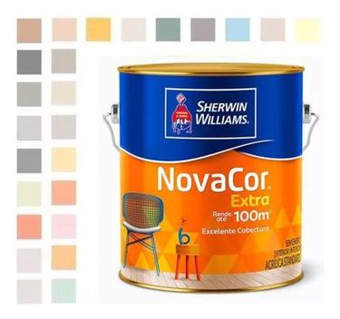 Tinta Acrílica Semi-brilho Cores 3,6lt Sherwin Willians - Sherwin Williams - Tinta para Parede ...