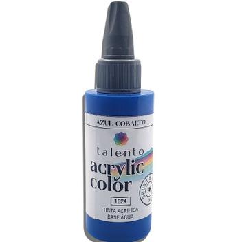 Tinta Acrylic Color 30ml Artes 1024-azul Cobalto - TALENTO - Pintura ...