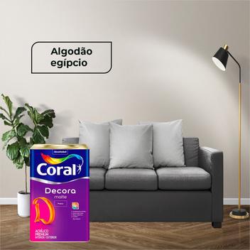 Tinta Coral Decora Matte Premium 18l Acrílico Fosco Cores - Tinta para ...