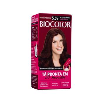 Tinta de Cabelo Biocolor Mini Kit Acaju Púrpura 5.59 - Tinta de Cabelo ...