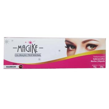 Tinta De Henna Marrom Magike 15G - Tinta e Henna para Sobrancelhas ...