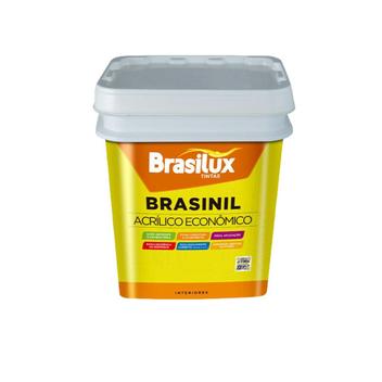 Tinta de Parede Acrílica Fosca Brasinil 3,2L Escolha sua cor - Brasilux ...