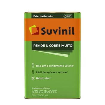Tinta Gelo Rende E Cobre Muito Suvinil 18L - SUVINIL - B.A.-MONZA JP ...