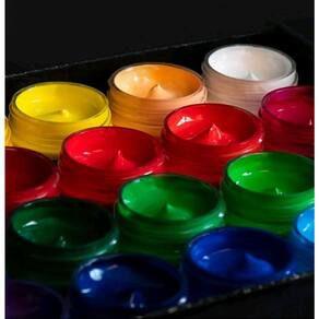 Tinta guache 6 cores para pintura 15ml cada cor - KAZ - Tinta Guache ...