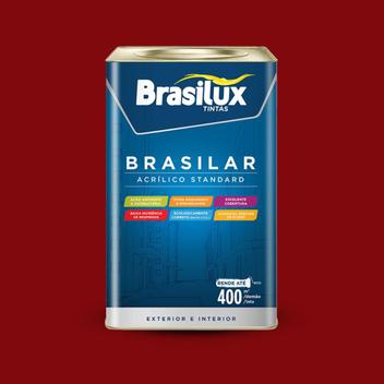 Tinta Látex Acrilica Standard Parede Exterior 18l - Brasilux - Tinta ...