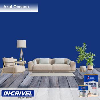 Tinta Látex Anti Mofo Parede Kemtone Azul Oceano 18L - Sherwin Williams ...