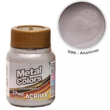 Tinta Metal Colors Acrilex 37ml Acírilica Metalica + Nota Fiscal ...