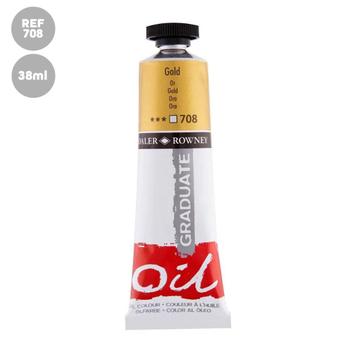Tinta Óleo Graduate 38ml Gold 708 Daler Rowney - CANSON - Pintura ...