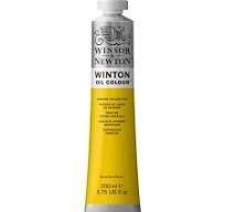 Tinta óleo Winsor & Newton Winton 200ml 149 Chrome Yellow 1437149 ...
