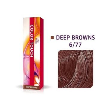 Tinta Para Cabelo Wella Color Touch Deep Browns 6/77 SC - Tonalizante ...