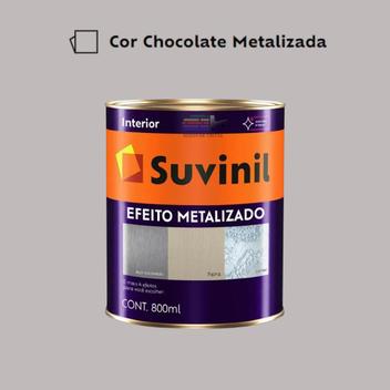 Tinta Para Parede Efeito Metalizado 800ml Suvinil - Tinta Efeito para ...