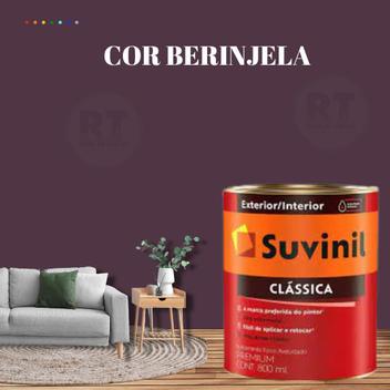 Tinta Para Parede Roxo Suvinil Clássica Premium Antimofo 800ml - Tinta ...