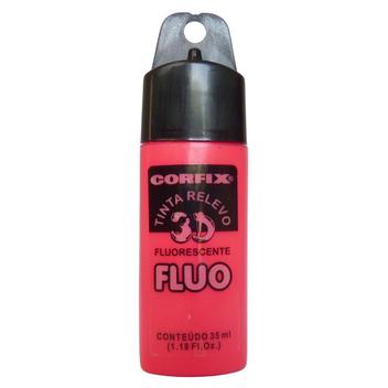 Tinta Relevo 3d Corfix Fluorescente 35ml 1002 - 14800 - Pintura ...