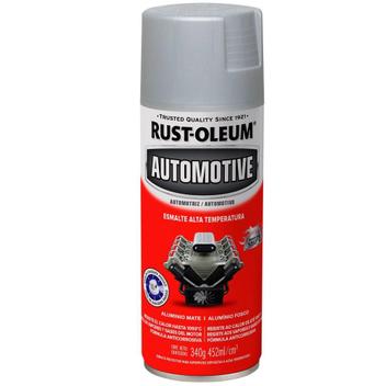 Tinta Spray Alta Temperatura Alumínio Fosco 452ml Rust Oleum - RUST ...