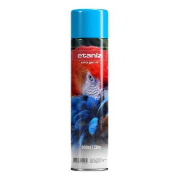 Tinta Spray Azul Claro Uso Geral 400ml Etaniz Jato Regulável - Tinta ...