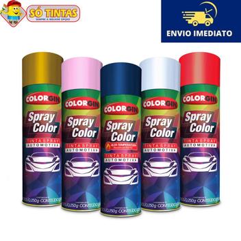 Tinta Spray Colorgin Lazzuril - Diversas Cores - Tinta Spray - Magazine ...