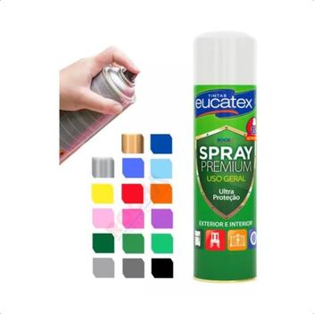 Tinta Spray Eucatex P/ Pintar Moveis Metal Plastico Mdf 400ml - Tinta ...