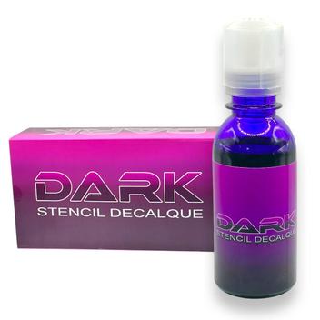 Tinta Stencil de Decalque Dark Tatuagem Bico Aplicador 160ml - Dark ...