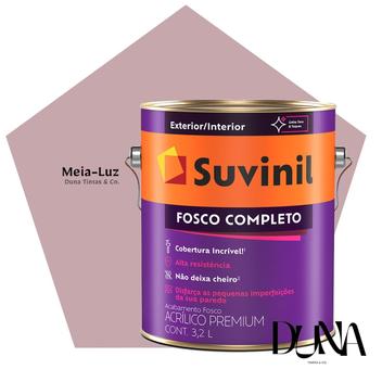 Tinta Suvinil Fosco Completo Paredes e Tetos 3,2L Meia Luz - Tinta para ...
