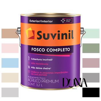 Tinta Suvinil Paredes e Tetos Fosco Completo 3,2L - Tinta para Parede ...