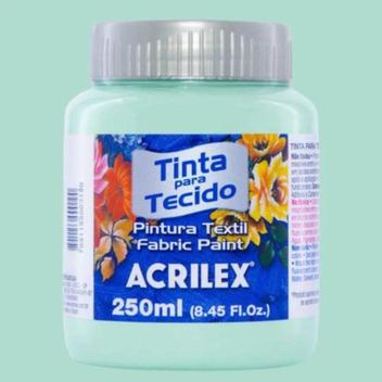 Tinta Tecido Fosca 250ml 552 - Verde Glacial - ACRILEX - Pintura ...