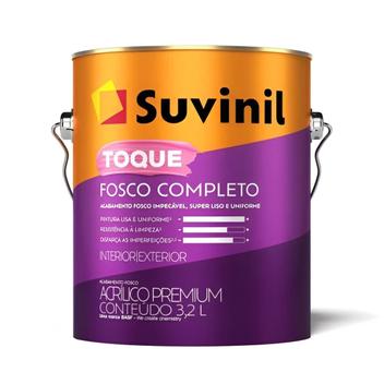 Tinta Toque Fosco Completo 3,2l Cor Azul bebê - SUVINIL - Tinta para ...