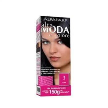 Tintura Altamoda Colore 3.0 Castanho Escuro 150G - Alta Moda - Tinta de ...