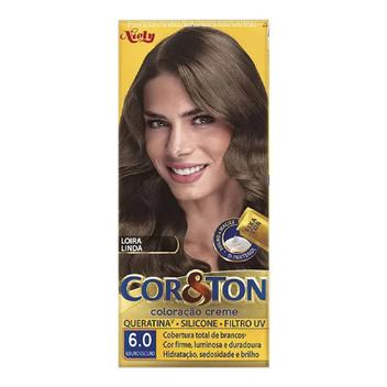 Tintura Coloração Cor & Ton 6.0 Louro Escuro - Niely - Tinta de Cabelo ...