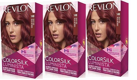 Tintura de Cabelo Revlon Colorsilk Luminista Vermelho Intenso - Kit com ...