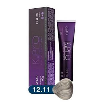 Tintura Profissional K.PRO Caviar Color 12.11 Extra Clareador Cinza ...