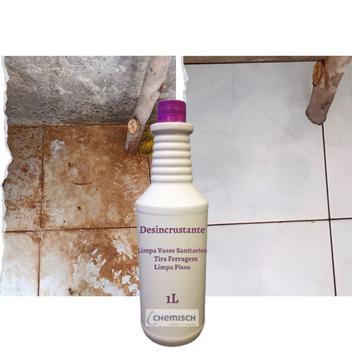 Tira Ferrugem Vaso Sanitario Dissolmix 1l Deixe Novinho! - CHEMISCH ...