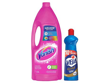 Tira Manchas Vanish Líquido Multiuso para Roupas - Coloridas 1,5L ...