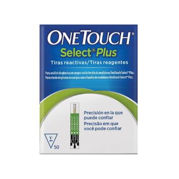 Tiras One Touch Select Plus 50 Unidades - Equipamentos e Acessórios ...