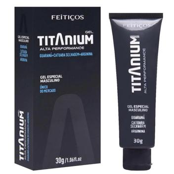 Titanium Gel Especial Masculino 30G Feitiços - Lubrificante Íntimo ...