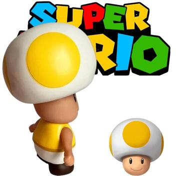 Toad Super Mario Brinquedo Ideal Para Presente Barato - Atena - Bonecos ...