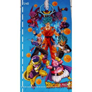 Toalha De Banho Dragon Ball Super Goku Anime Macio Bem Feita - Loja ...