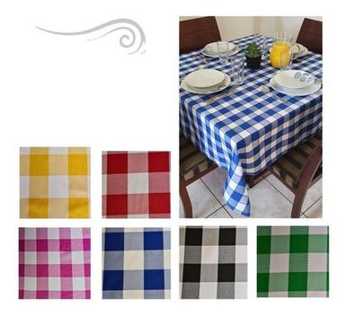 Toalha De Mesa Xadrez Italiana 3,5x1,4 Restaurante 12 Lugar - Olizonit ...