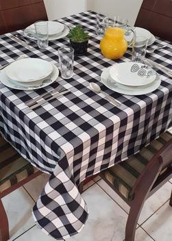 Toalha De Mesa Xadrez Italiana 8 Lugares Restaurante Cantina - Olizonit ...